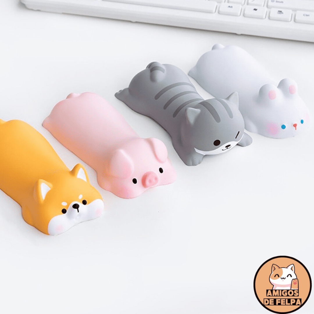 Reposa muñeca conejo Ergonómico – Amigos de Felpa