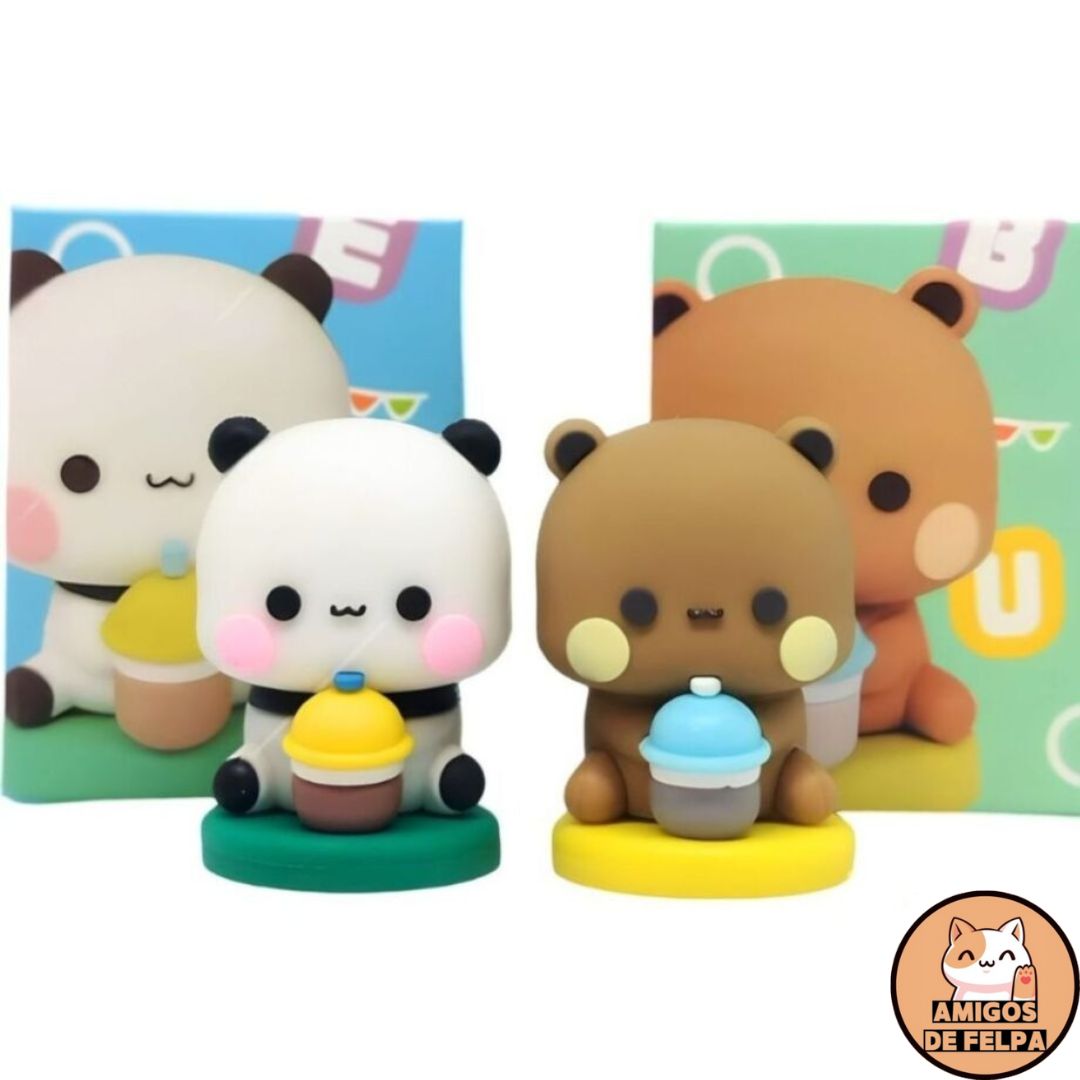 Figuras de Bubu y Dudu ositos de amor – Amigos de Felpa